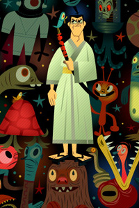 Paintings, drawings, toys… it must be TIM BISKUP! | Thunder Chunky